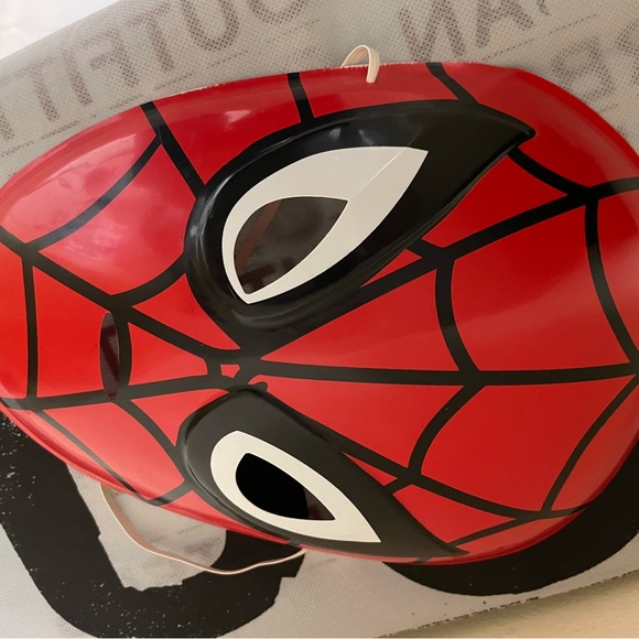 Marvel | Costumes | Spiderman Plastic Halloween Mask | Poshmark